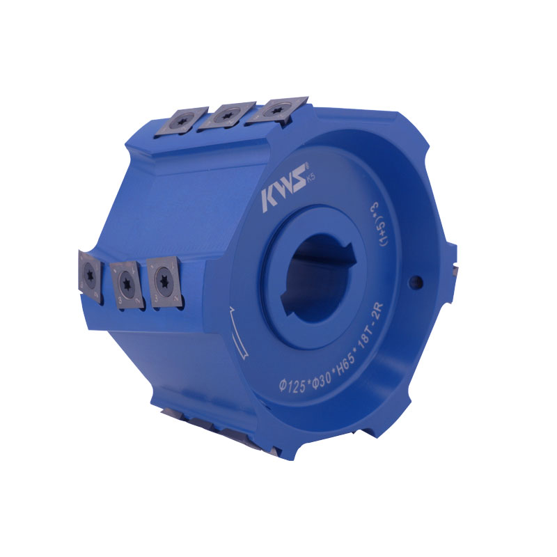 KWS 125x30xH65x18T PCD Pre-milling Cutter with Replaceable Teeth